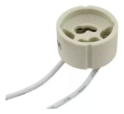 Socket Para Foco Sheng Xi Gu10 De Porcelanato Pack X 10 Unidades Mercadolibre