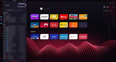How To Use Opera GX S Fake My History Tool