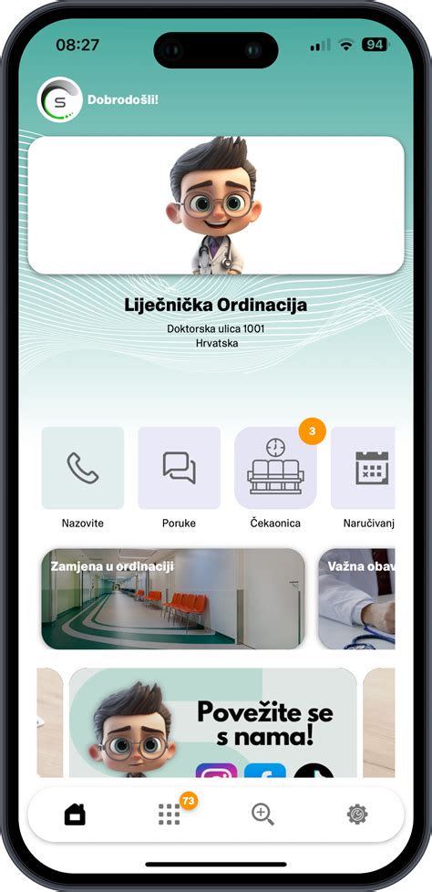 Aplikacija S Doktor Platforma Mobila Aplikacija I Program Za Liječnike Doktore Vođenje