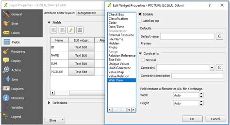 Link QGIS Attribute Table With Web Image Geographic Information Systems Stack Exchange