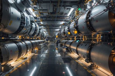 Premium Ai Image Particle Physics Experiment