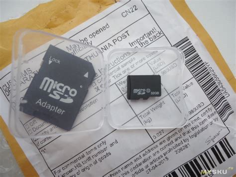 Флешка 32 GB Micro SD Class 10 с переходником