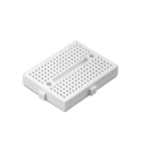 Tiny Breadboard 170 Tie Point White Flux Electronix