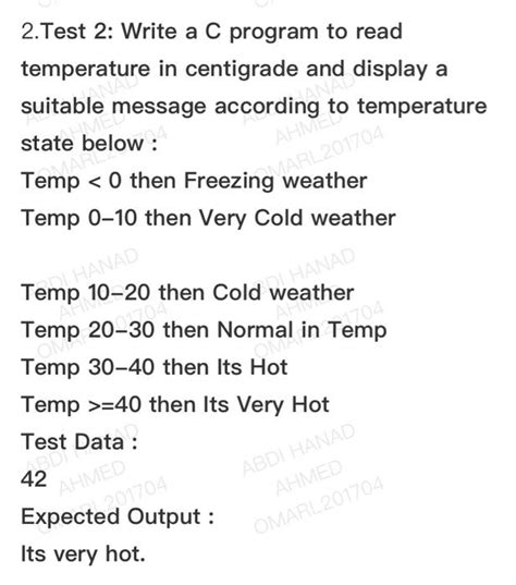solved 2 test 2 write a c program to read temperature in