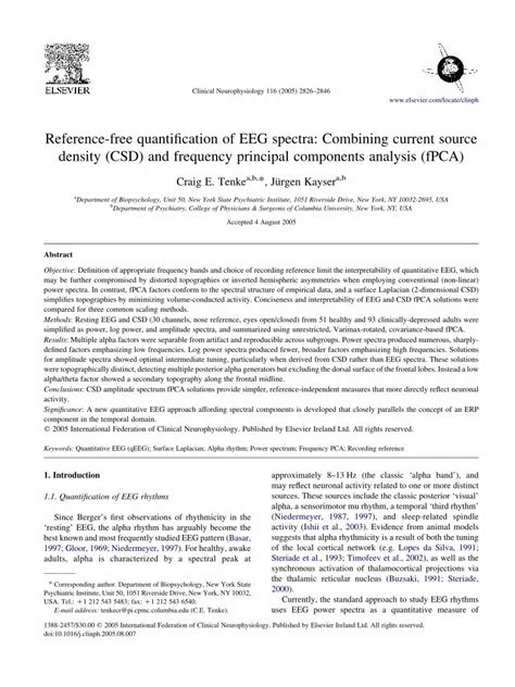 PDF Reference Free Quantification Of EEG Spectra DOKUMEN TIPS