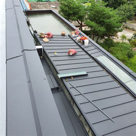 징크 및 철판바닥시공 대구지붕공사