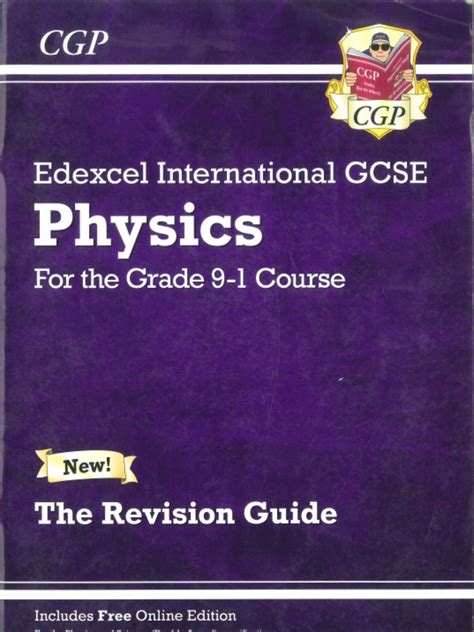 Cgp Physics Revision Guide 9 1 Edexcel Igcse Pdf