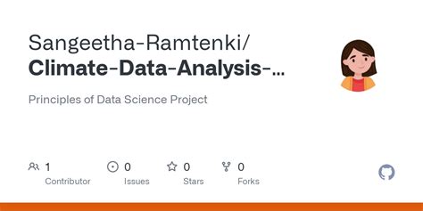 Github Sangeetha Ramtenkiclimate Data Analysis And Weather Forecasting Principles Of Data