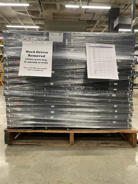 Lot Of 40 Servers And Storage Arrays Hard Drives Removed 332 8