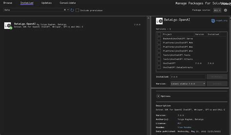 Tutorial Integrating ChatGPT Model In A Cross Platform NET Application