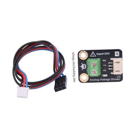 Diviseur De Tension Gravity Analogique Version 2 Mchobby Vente De