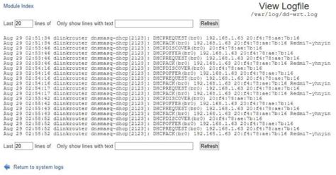Setup The DD WRT Router Syslog To A Remote Server David Yin S Blog