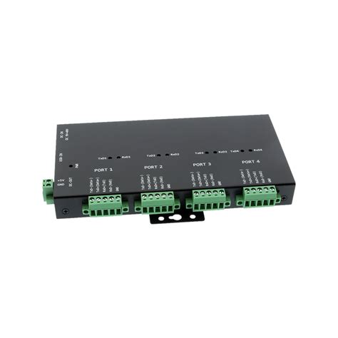Usb 2 To 4 Port Rs232 422 485 Serial Tb Adapter Isolation Surge Coolgear