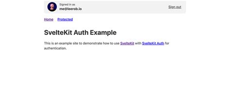 Sveltekit Authentication