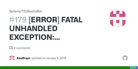[error] fatal unhandled exception system nullreferenceexception