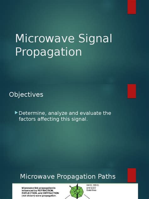 Microwave Signal Propagation Pdf Radio Propagation Antenna Radio