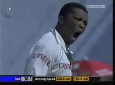 Makhaya Ntini Surprises With An Inswinger Rdeathrattleporn