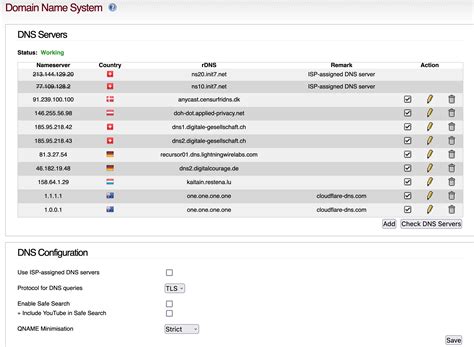 ISP DHCP Assigned DNS Broken Networking IPFire Community