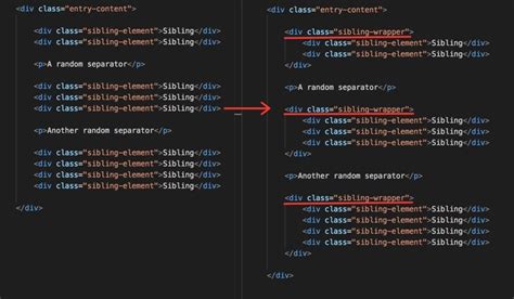 Wrap Groups Of Siblings Using Jquery