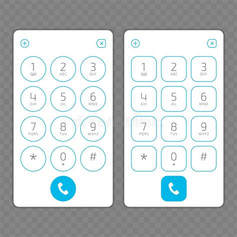 Keypad For Phone Stock Vector Illustration Of Call 173751582