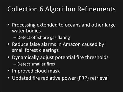 Ppt Collection 6 Modis Fire Products Powerpoint Presentation Free Download Id2493036