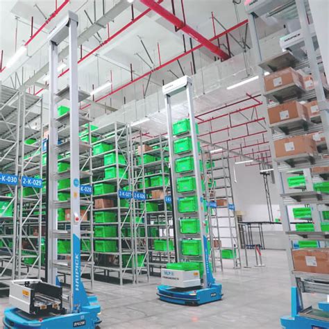 전자 창고 로봇 Goods To Person 피킹 솔루션 Hai Robotics