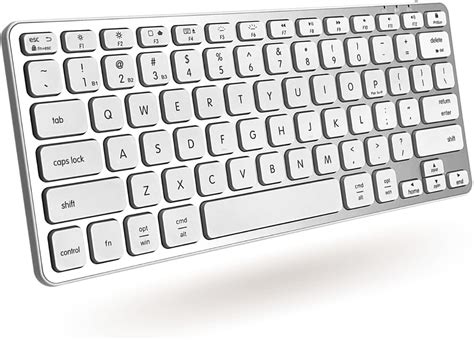Macally Backlit Bluetooth Keyboard Compatible With Apple