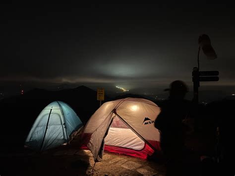 백패킹 이천 원적산 백패킹 원적봉 야간산행 네이버 블로그