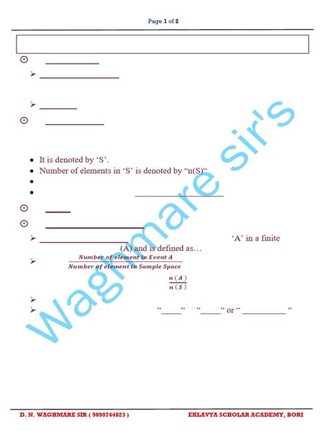 Sss Math Part 1 Semi 5 Probability Pdf
