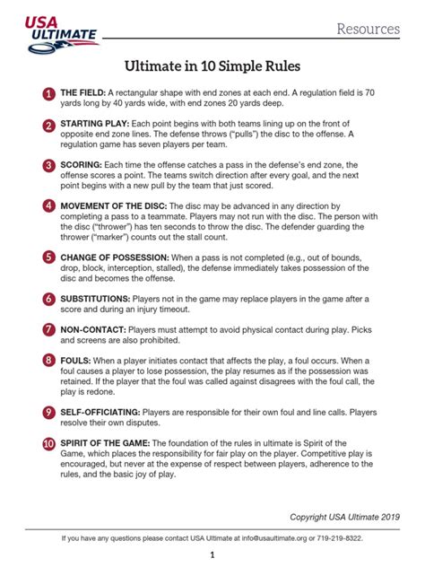 Ultimate 10 Simple Rules Pdf