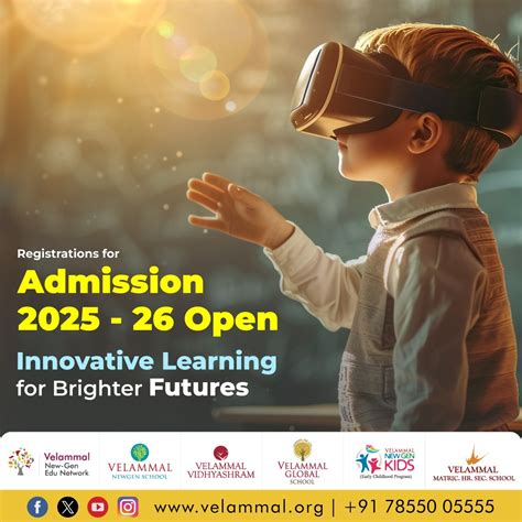 Velammal ℝ𝕖𝕘𝕚𝕤𝕥𝕣𝕒𝕥𝕚𝕠𝕟𝕤 𝕗𝕠𝕣 𝟚𝟘𝟚𝟝 𝟚𝟞 𝗔𝗗𝗠𝗜𝗦𝗦𝗜𝗢𝗡 𝗢𝗣𝗘𝗡🎉 Innovative