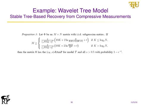 Ppt Model Based Compressive Sensing Powerpoint Presentation Free