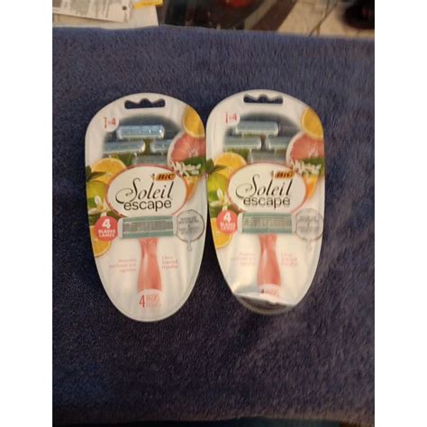 2 Bic Soleil Escape Disposable Razors 4 Blades Citrus 4ct Y68 Online Marketplace Everymarket
