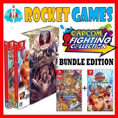 Promo Nintendo Switch Capcom Fighting Collection Bundle Edition 2