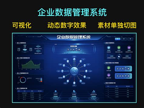 企业数据可视化管理系统