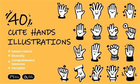 Vector Hands Illustration Pack Figma