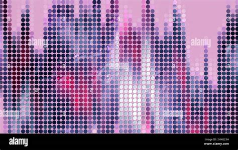 Background Of Moving Vertical Dots With Colorful Gradients Motion