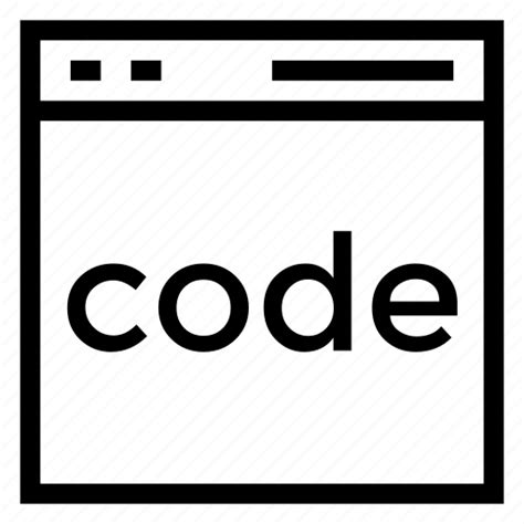 Coding Development Program Programming Icon