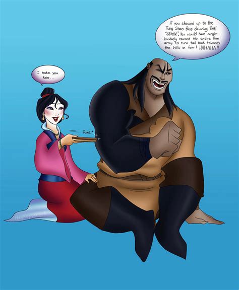 Mulan X Shan Yu By Heyhopperart On Deviantart