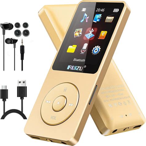 Ruizu 64gb Mp3 Player With Bluetooth 53 Portable Music