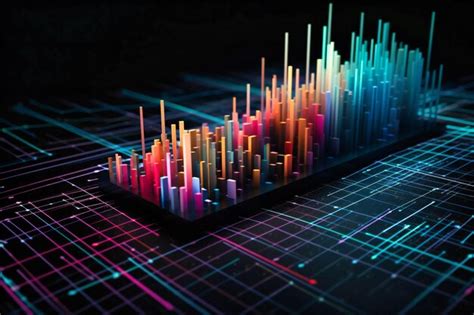 Premium Ai Image Journey Through The Complex Layers Of A Visually Striking Business Data Chart