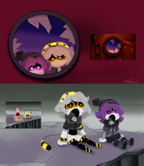 I Wanted To Redraw Some Of My Favorite Scenes From The Spongebob Movie There Is No More Context