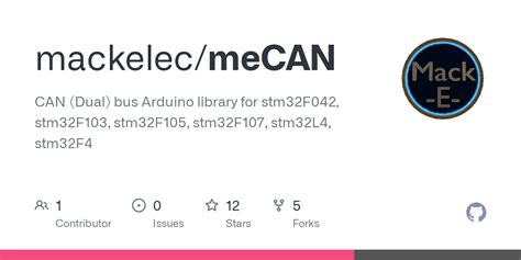 github mackelec mecan can dual bus arduino library for stm32f042 stm32f103 stm32f105