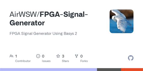 Github Airwswfpga Signal Generator Fpga Signal Generator Using Basys 2