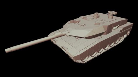Leopard 2ax 3d Model By Austrian 3d Art Tigerclawaut [3e4e7ed] Sketchfab
