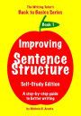 Improving Sentence Structure A Step By Step Guide To Better Writing By Michele R Acosta
