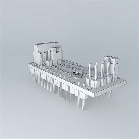 Adc Nanoshield Free D Model Cgtrader