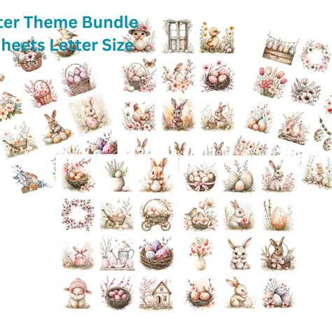 Edible Easter Decals Etsy