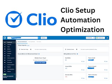 Set Up Automate And Optimize Clio For Legal Workflows By