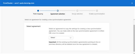 Directory Service Integration Via Webex Common Identity For Dedicated Instance